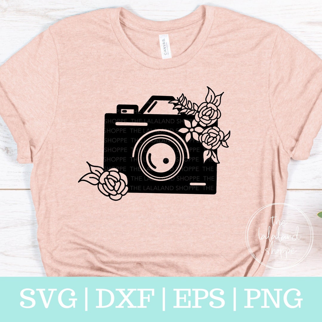 Floral Camera SVG, Photographer Svg, Camera Svg, Photography Svg ...