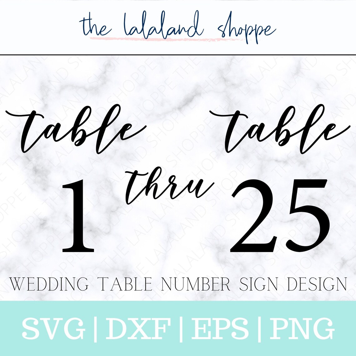 Table Number SVG Table Numbers Svg Table 1 Svg Table - Etsy