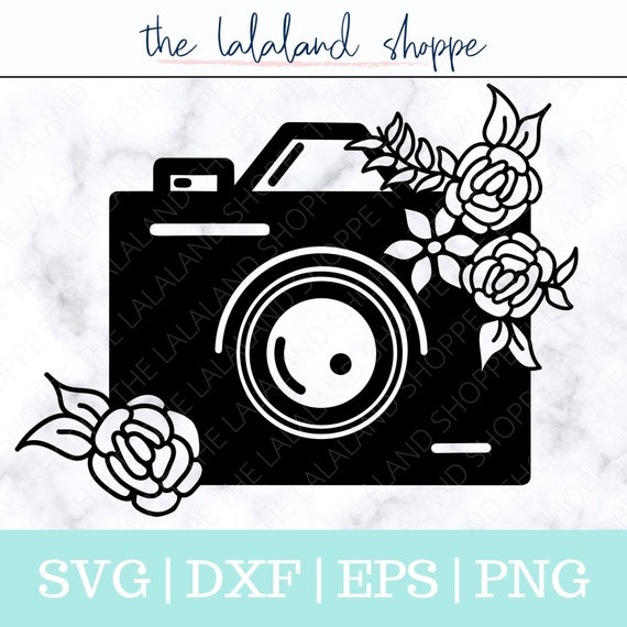 Floral Camera SVG Photographer Svg Camera Svg Photography | Etsy