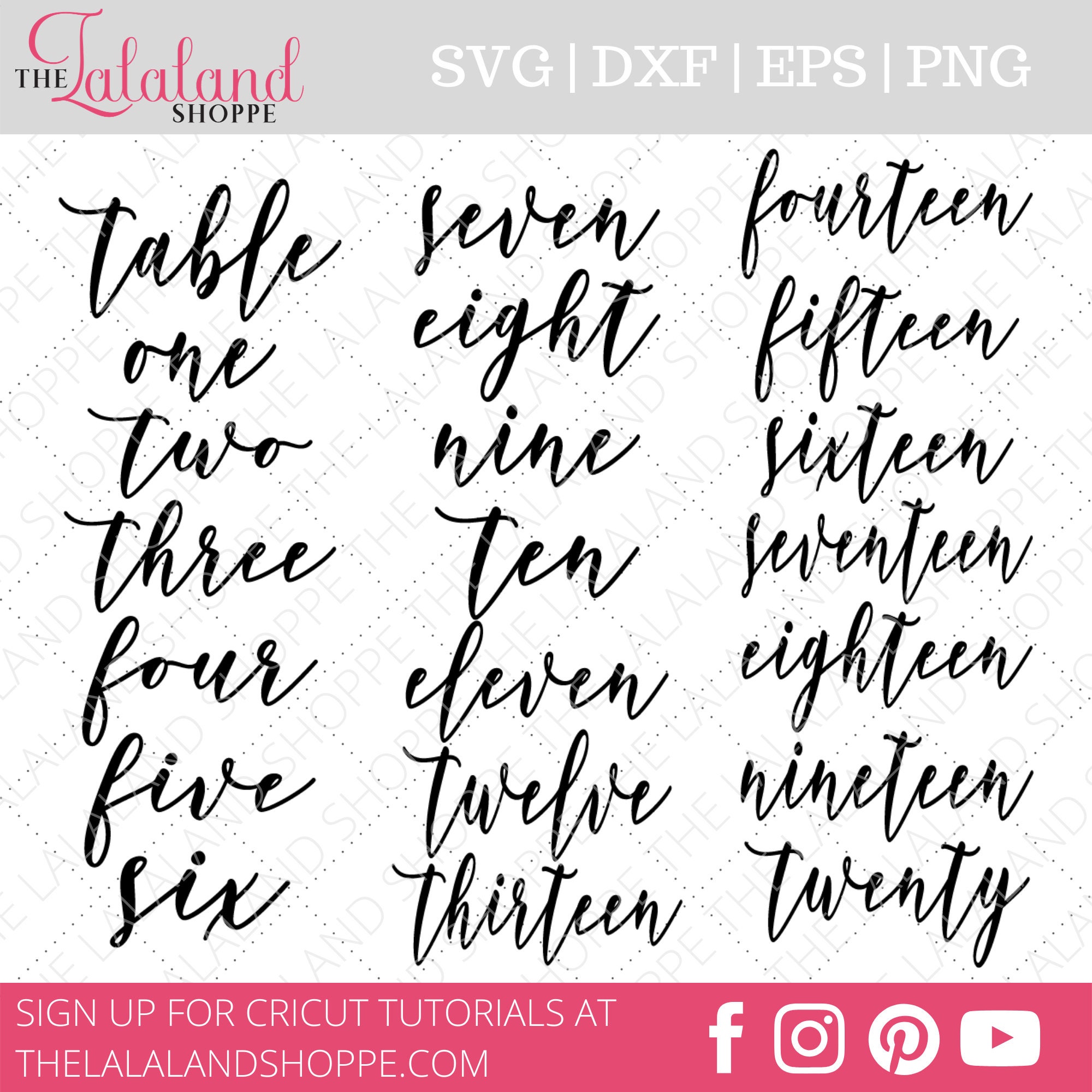 Tabelnummer SVG Tabelnummers svg Tabel 1 svg Tabelnummers - Etsy België