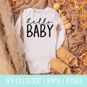 Baby Svg, Hello Baby Svg, New Baby Svg, Baby Girl, Baby Boy, Baby ...