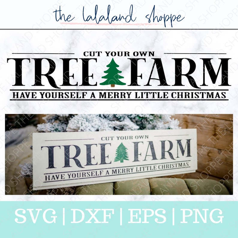 Christmas SVG, Tree Farm Svg, Christmas Tree Svg, Christmas Tree Farm ...