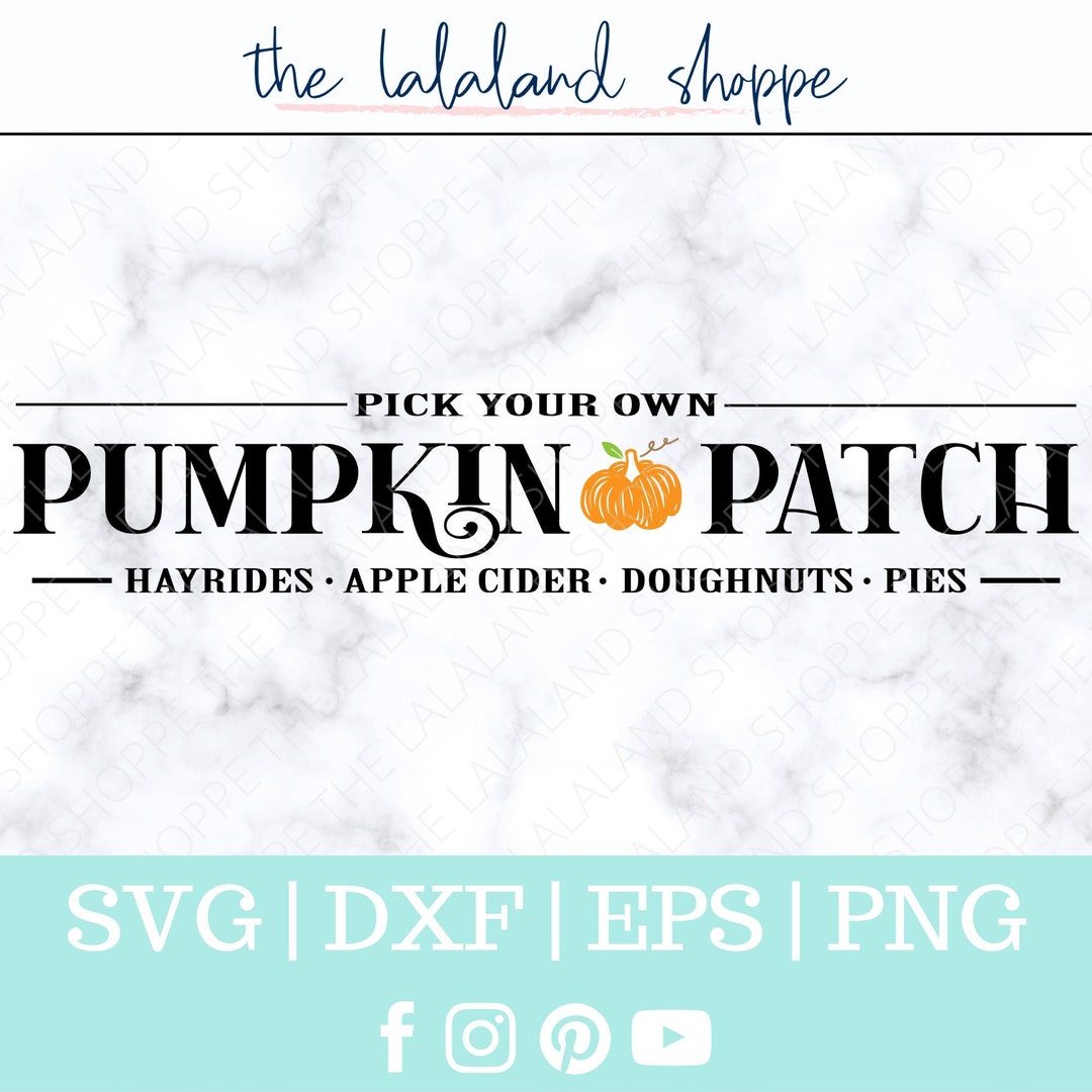 Pumpkin Patch Sign SVG, Pumpkin Svg, Fall Svg, Fall Pumpkin Svg, Fall ...