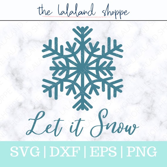 Déjalo Nieve SVG Nieve svg Invierno svg Copo de Nieve svg - Etsy México