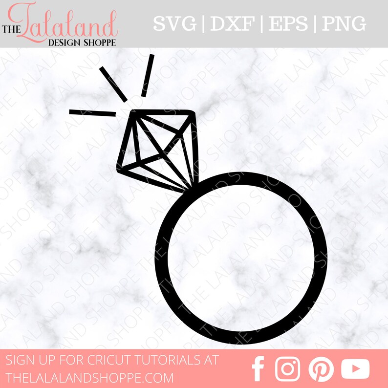 Engagement Ring SVG Ring Svg Engagement Svg Bling Svg - Etsy