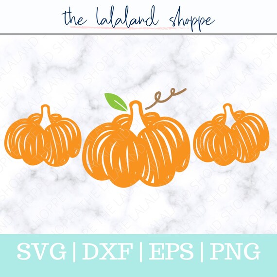 Pumpkin SVG Pumpkin Trio svg Fall svg Fall Pumpkin svg | Etsy