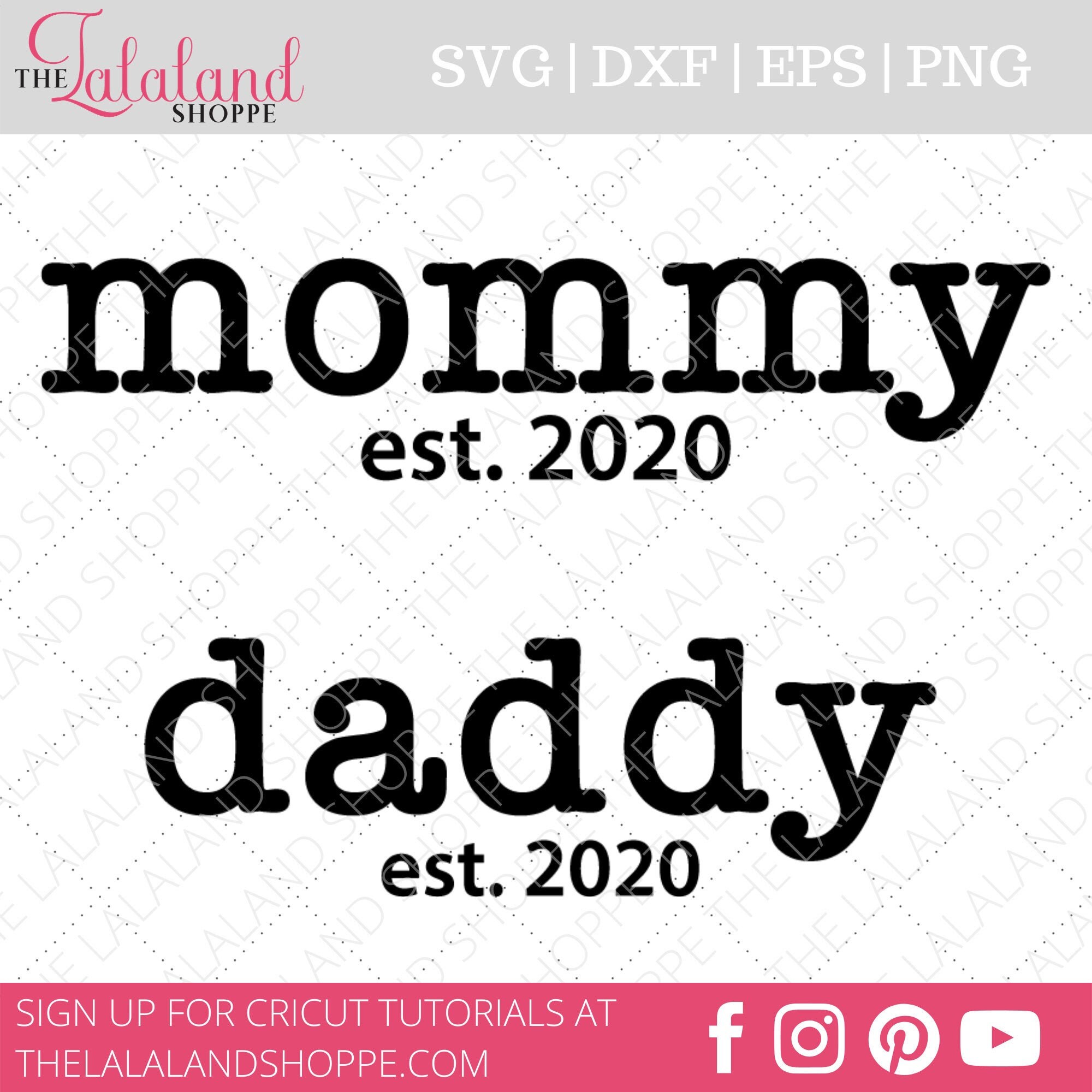 Mommy Svg Daddy Svg New Dad Svg Mommy Est 2020 Daddy Est - Etsy UK