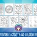 Mermaid Coloring & Activity Pages 50 Printable Mermaid - Etsy