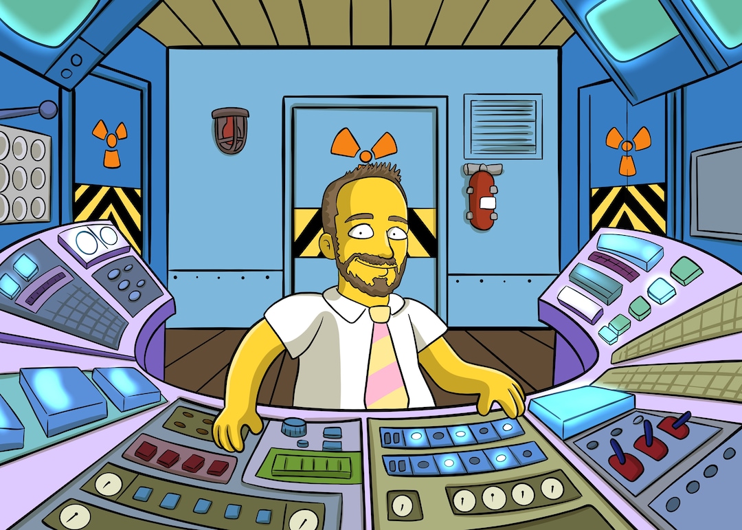 Yellow Portrait, Shoulders Up. Simpsonize Me, Custom Simpsons Portrait ...