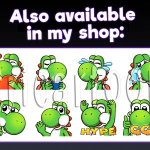 Yoshi - 5 Twitch Sub/cheer Badges/bit Badges - Super Mario - Etsy
