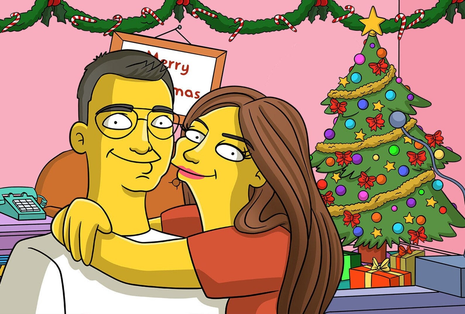 Yellow Portrait Shoulders Up. Simpsonize Me Custom Simpsons | Etsy