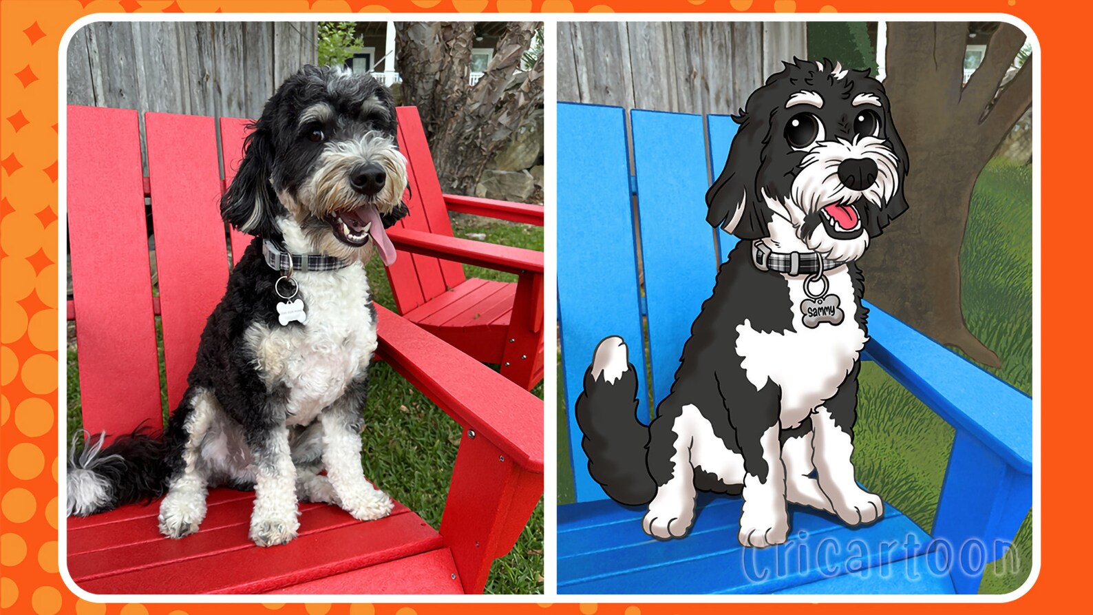 CUSTOM Disney Pet, Disney Pet Portrait, Pet Cartoon From Photo, Dog ...