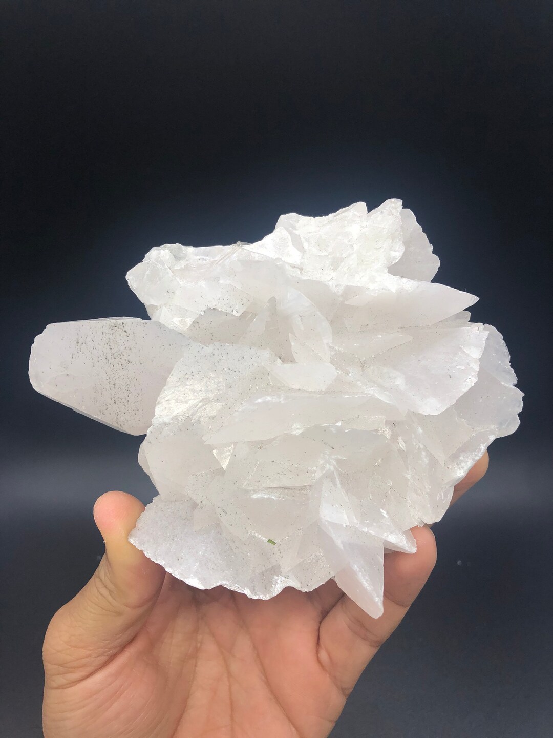 Bladed Calcite Specimen Calcite Cluster White Calcite Uv - Etsy