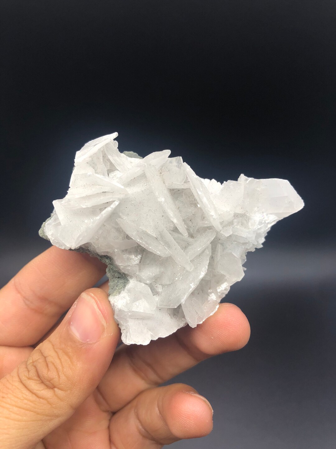 Bladed Calcite Specimen Calcite Cluster White Calcite Uv - Etsy