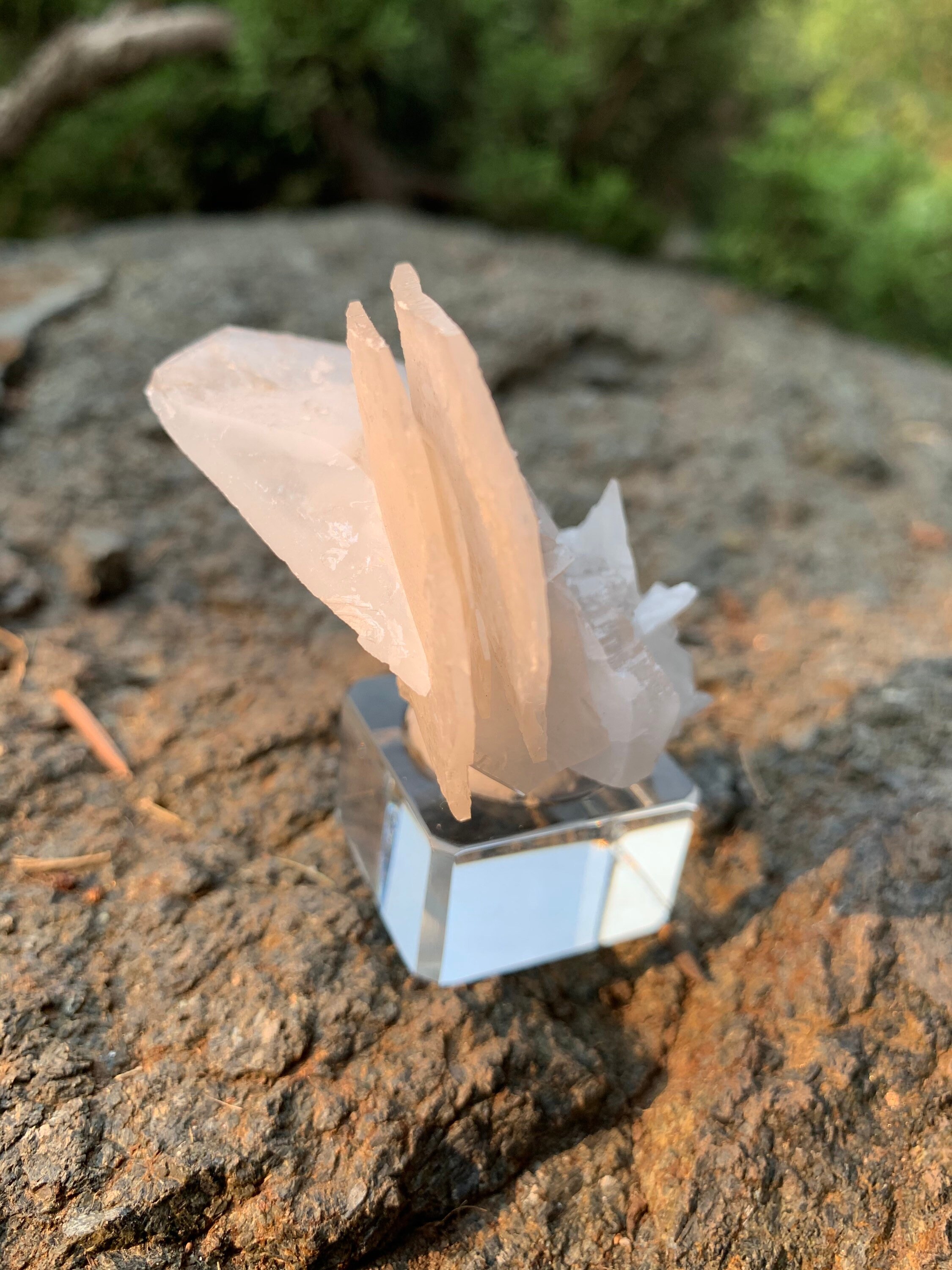 Bladed calcite specimen calcite cluster white calcite Uv | Etsy
