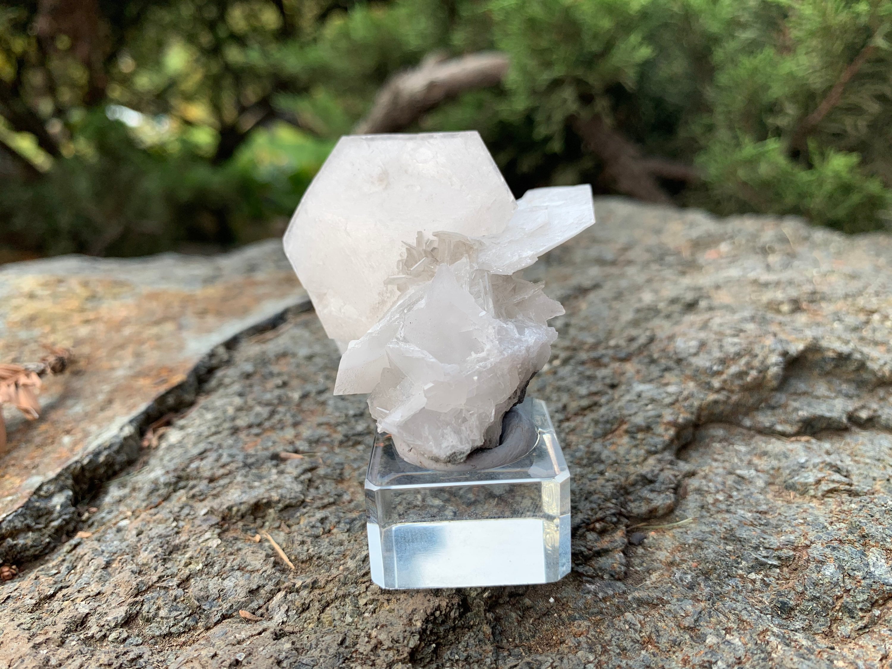 Bladed calcite specimen calcite cluster white calcite Uv | Etsy