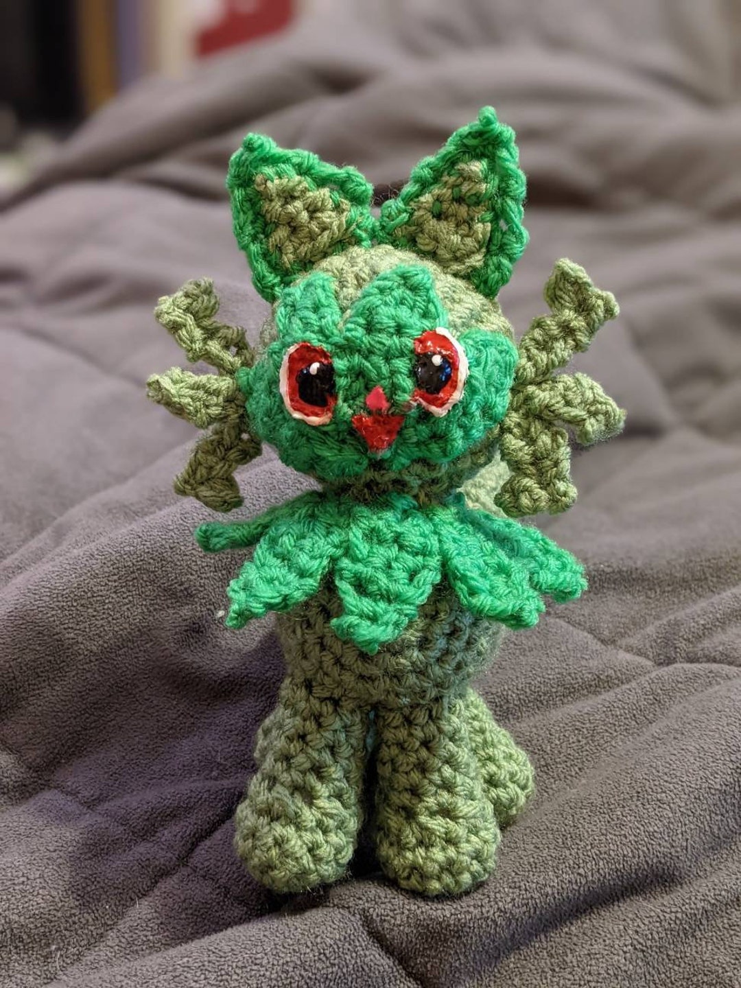 Sprigatito Crochet Plushie - Etsy