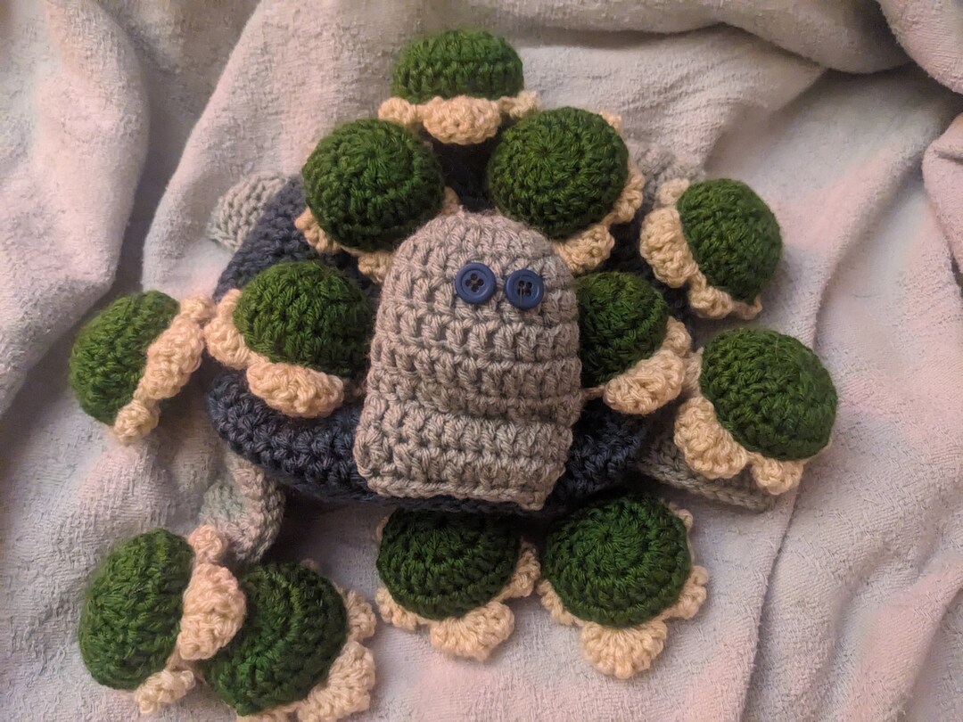 Crochet Turtle Matching Game - Etsy
