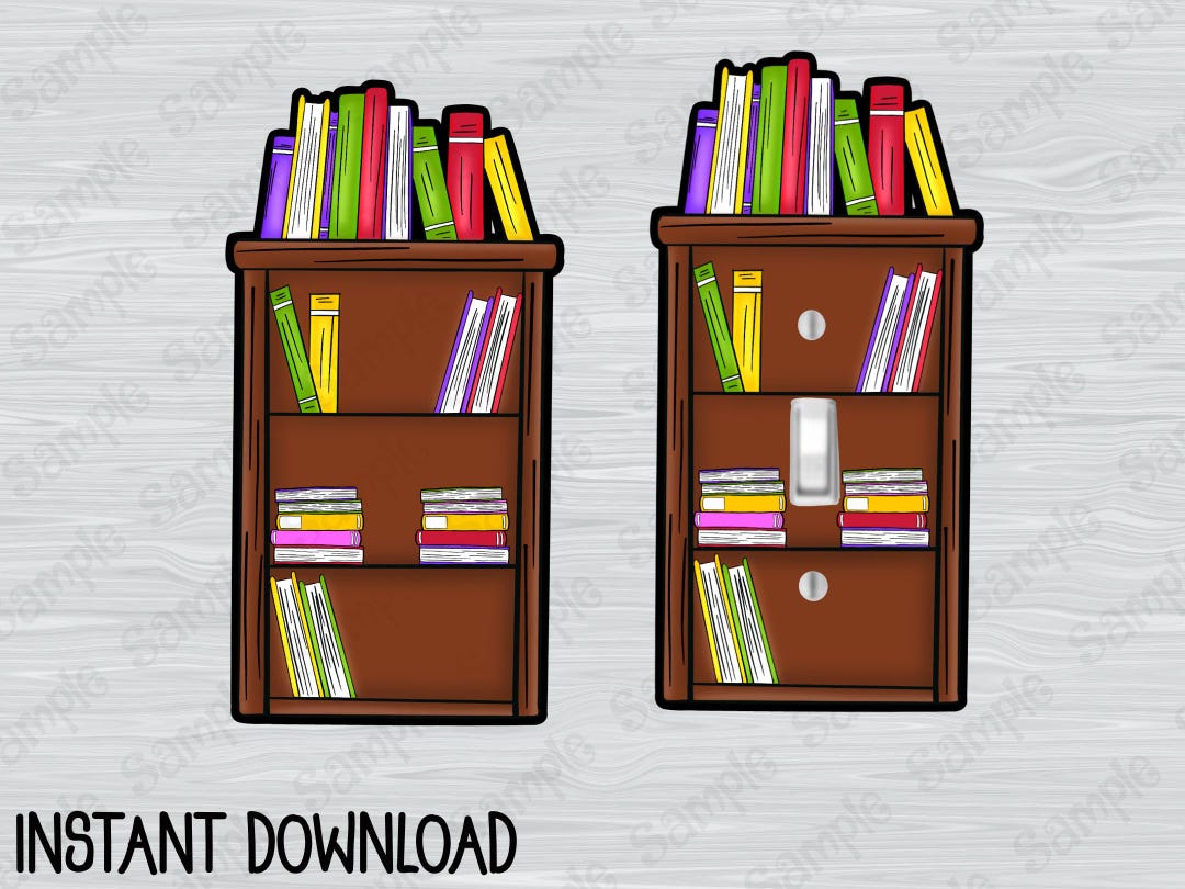Book Light Switch Cover , MSS, Book Shelf , Books , Light, New, Digital ...