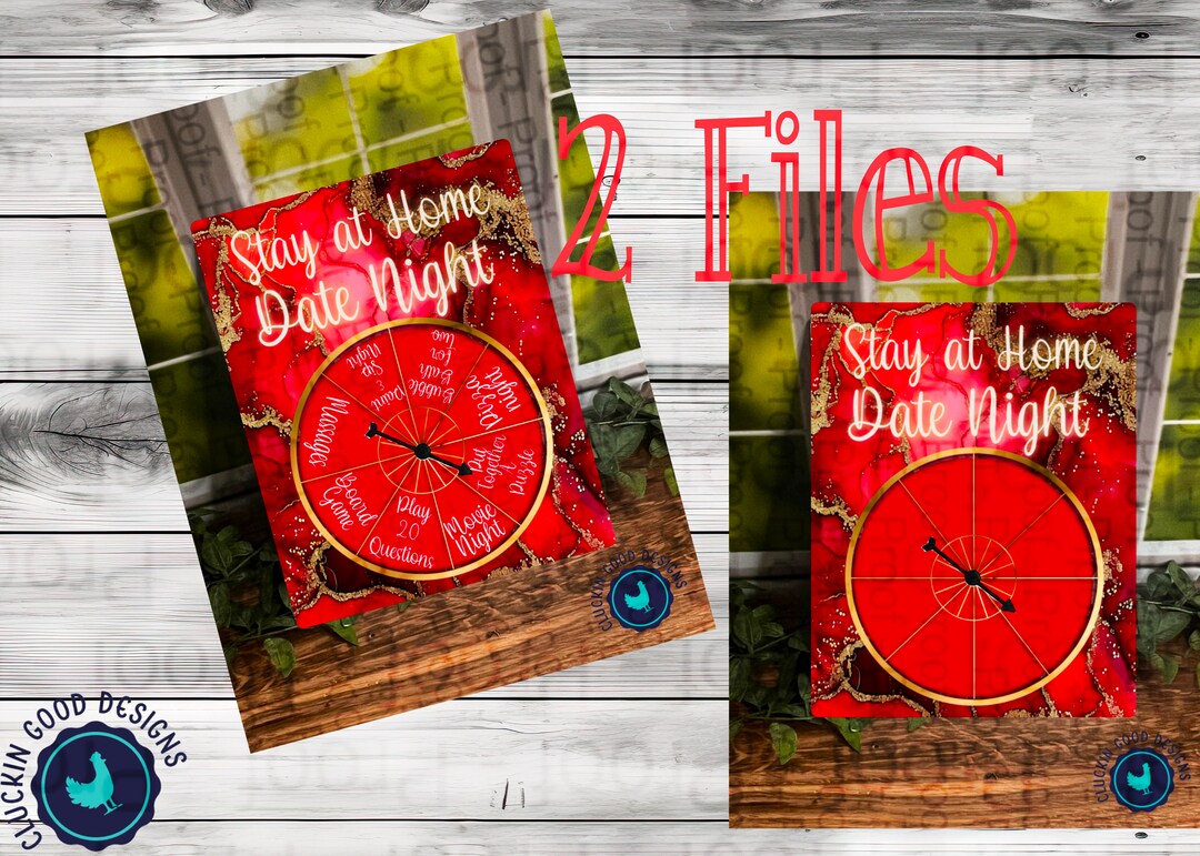 Rectangle Game Board, Stay at Home Date Night, MSS, Red, Gold, Couple ...