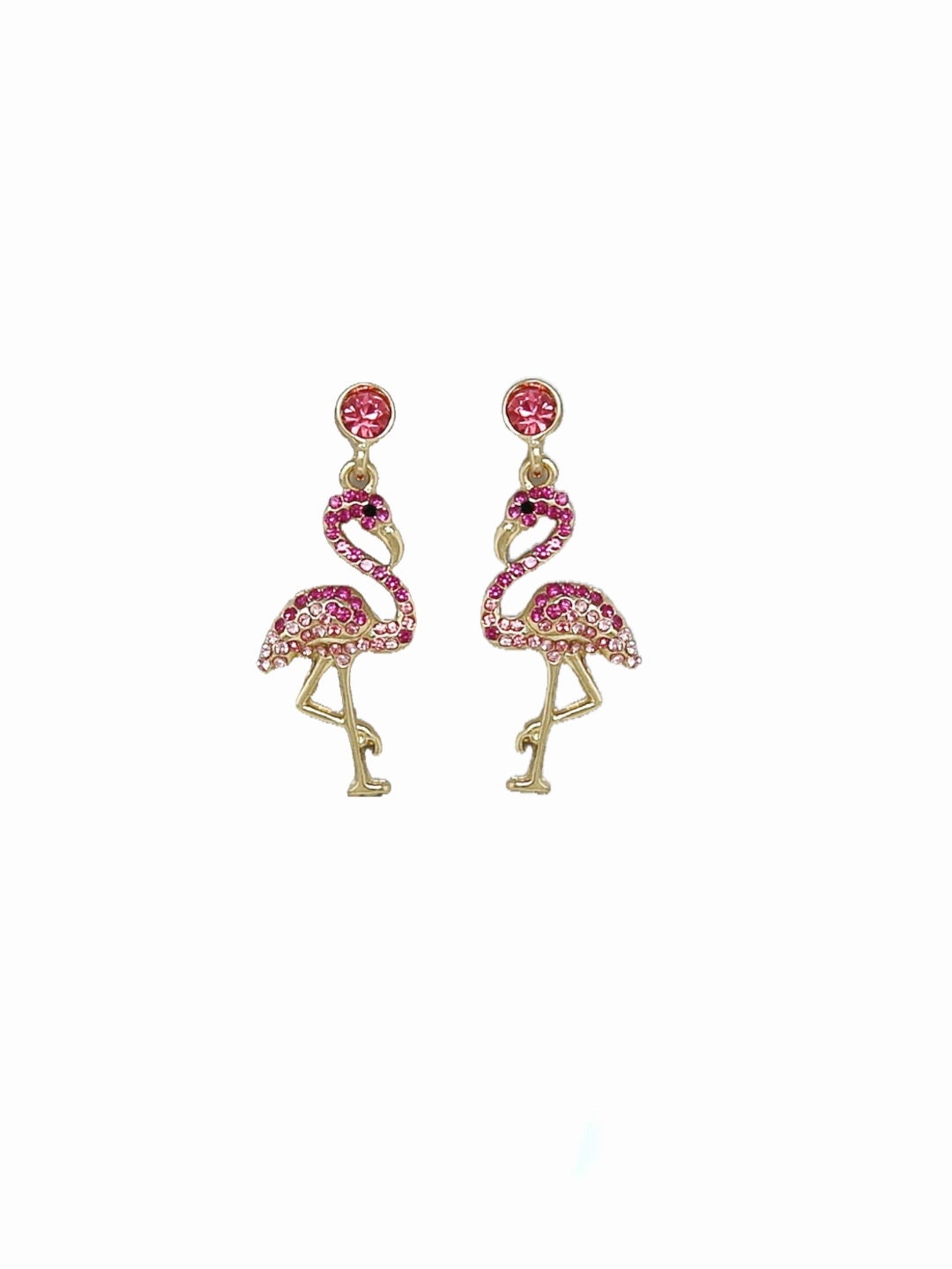 Swarovski flamingo earrings store