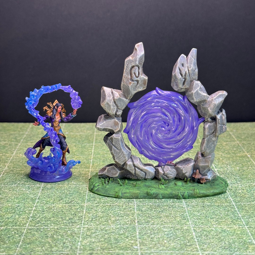 Miniature Portal for D&D - Painted Game Terrain for Dnd, Pathfinder ...