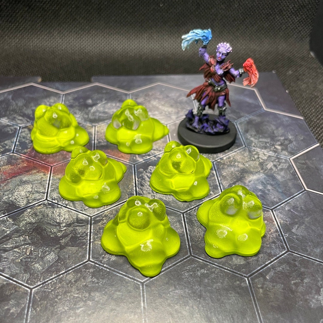 Frosthaven Painted Poison Traps 3D Terrain Upgrade for - Etsy