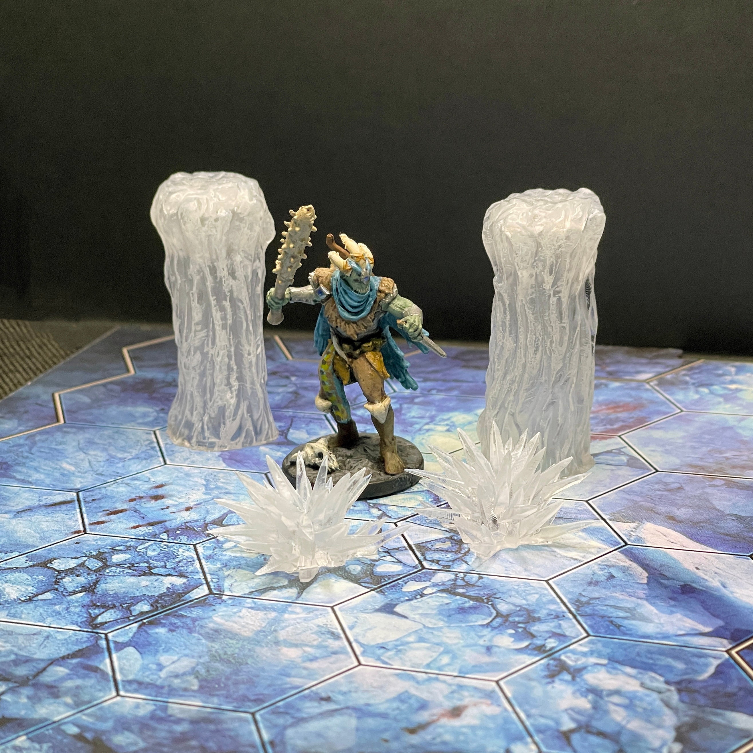 Malifaux 2e Ice Golem Art