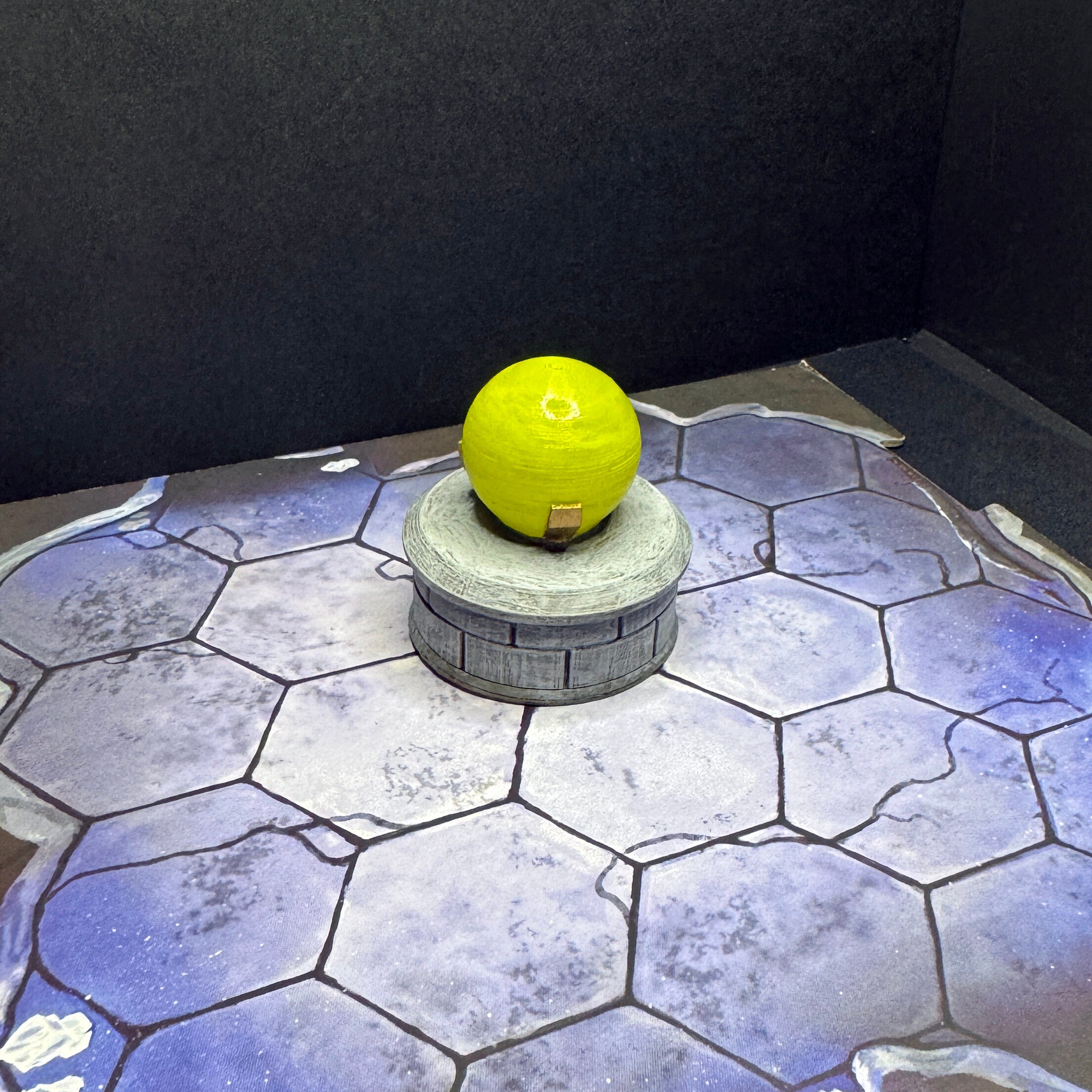 Miniature Glowing Orb (led-lights Up!) - Painted Game Terrain for Dnd ...