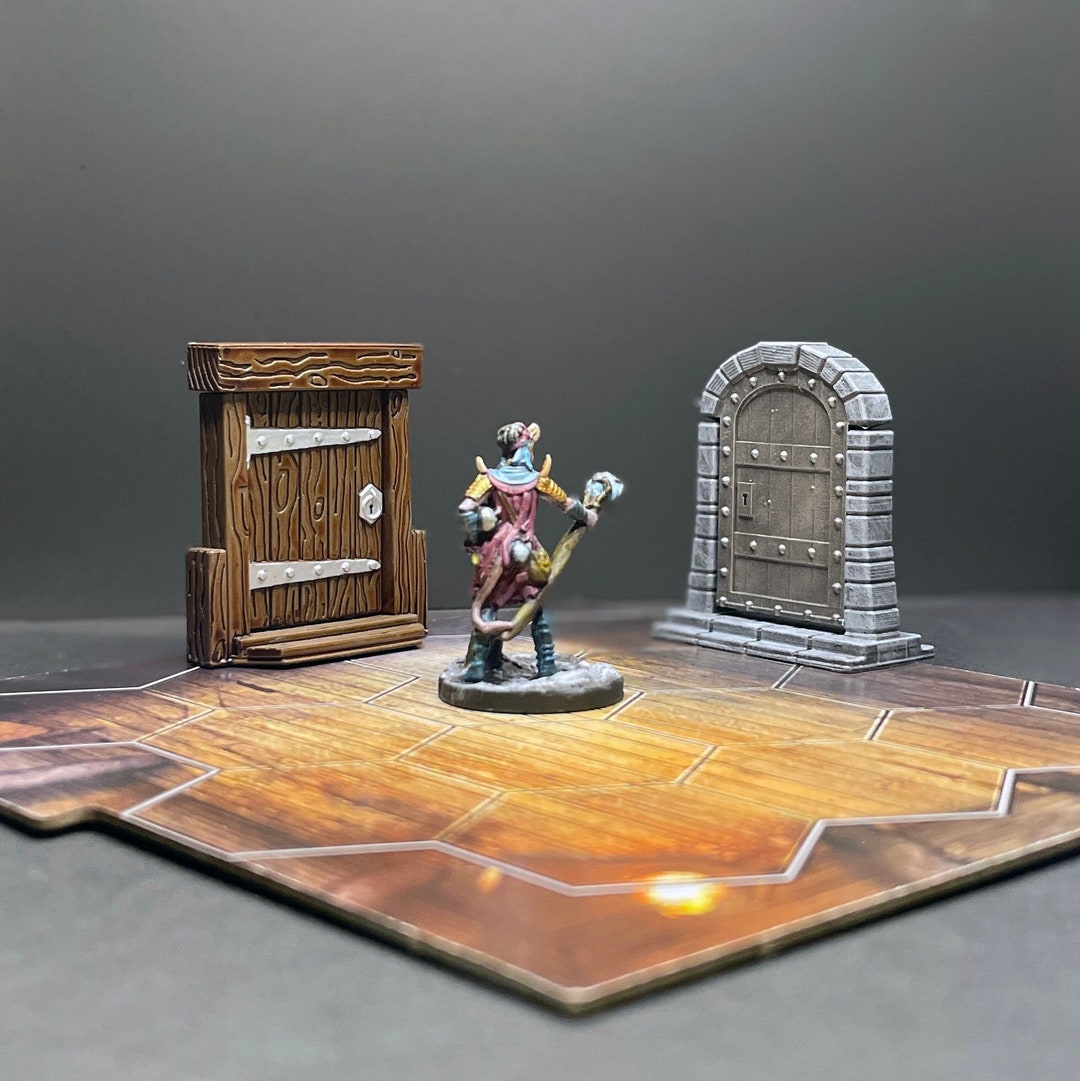 Gloomhaven Slide-out Doors - 28mm Painted Game Terrain for Frosthaven ...