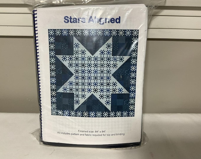Stars Aligned - Quilt Kit & Starlight Gatherings Book! - Etsy
