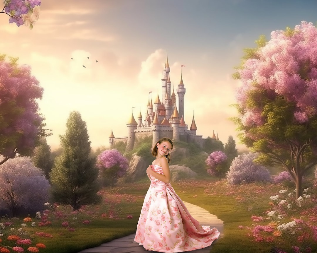 THREE Pack of Princess Digital Backgrounds. Painterly/fine Art Style of ...