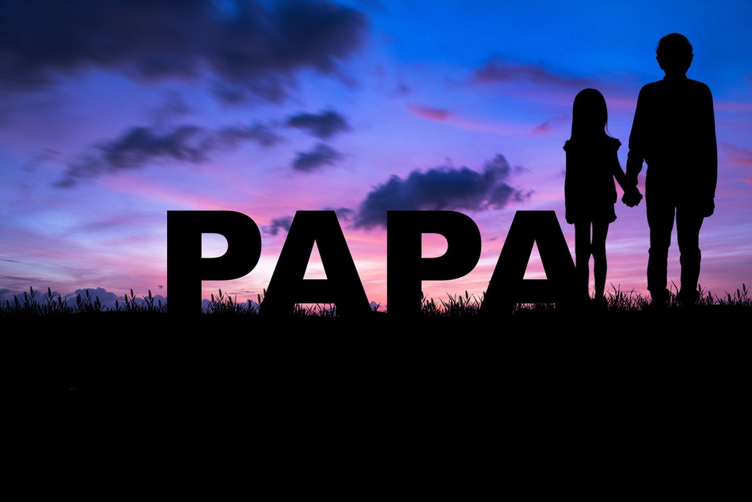 Father's Day Digital Background for PAPA. Backdrop for Grandparents Day ...