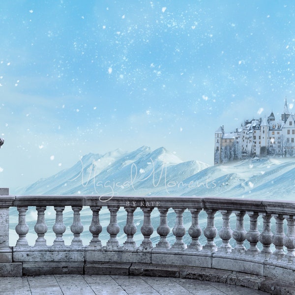 Frozen Backdrop - Etsy