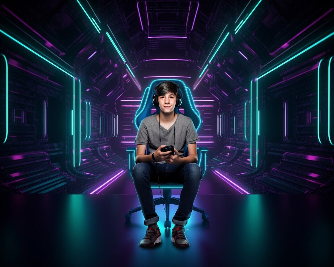 3 PACK of Gaming Digital Backgrounds. Backdrops Ideal for Seniors ...