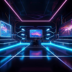 3 PACK of Gaming Digital Backgrounds. Backdrops Ideal for Seniors ...