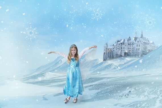 Disney Frozen Winter Scene Pretty