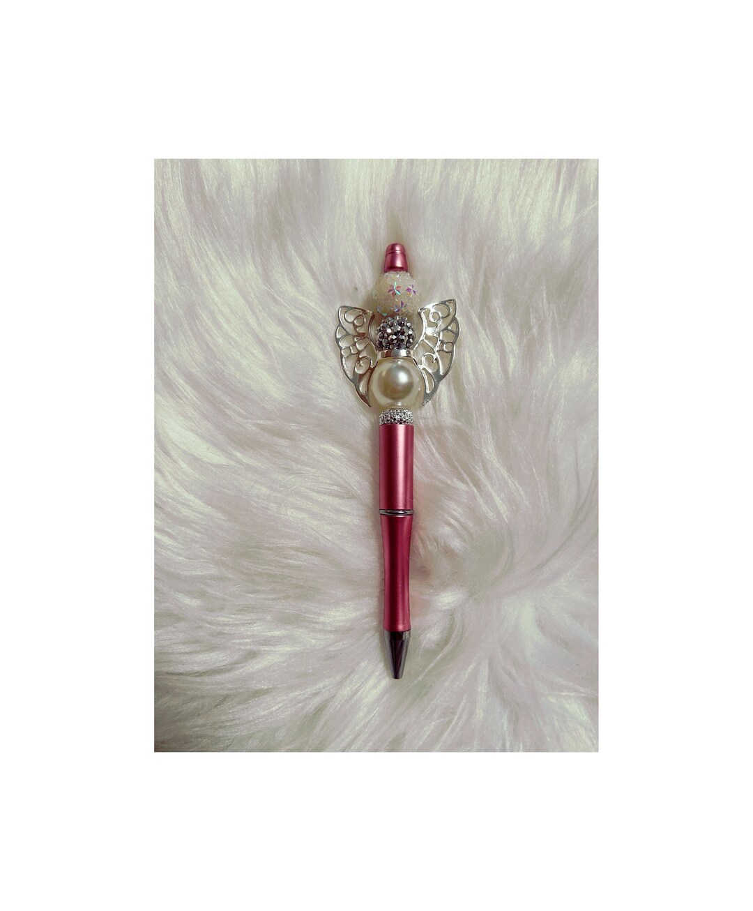 Beaded Pen, Angel Beaded Pen, Office Gifts, Office Supplies, Office ...