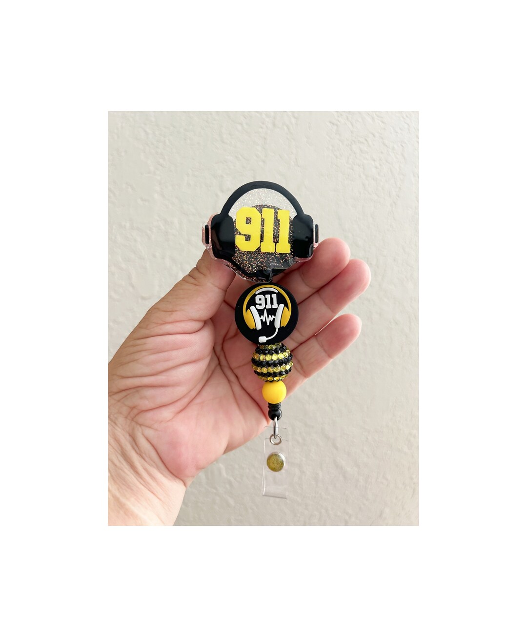 Badge Reel, 911 Badge Reel, 911 Operator Badge Reel, 911 Dispatcher ...
