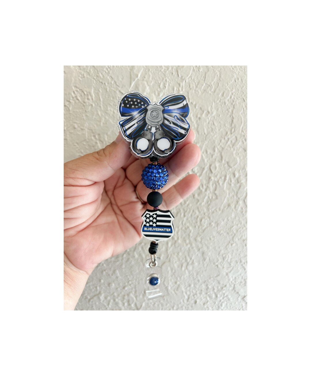 Police Themed Badge Reel, Law Enforcement Badge Reel, Corrections Badge ...