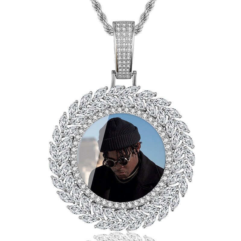 Customize Picture Iced Out Pendant / Hip Hop Jewelry / Gifts / - Etsy