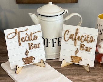 Cafecito Bar Sign | Etsy