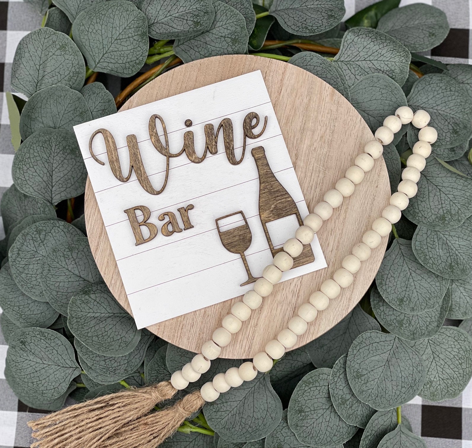 Mini Ship-lap - Wine Bar| Signs | Wood Signs | Shiplap | Bar Sign ...