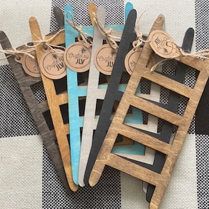 Mini Wooden Ladder | Tiered Tray Decor | Farmhouse Decor | Rustic - Etsy