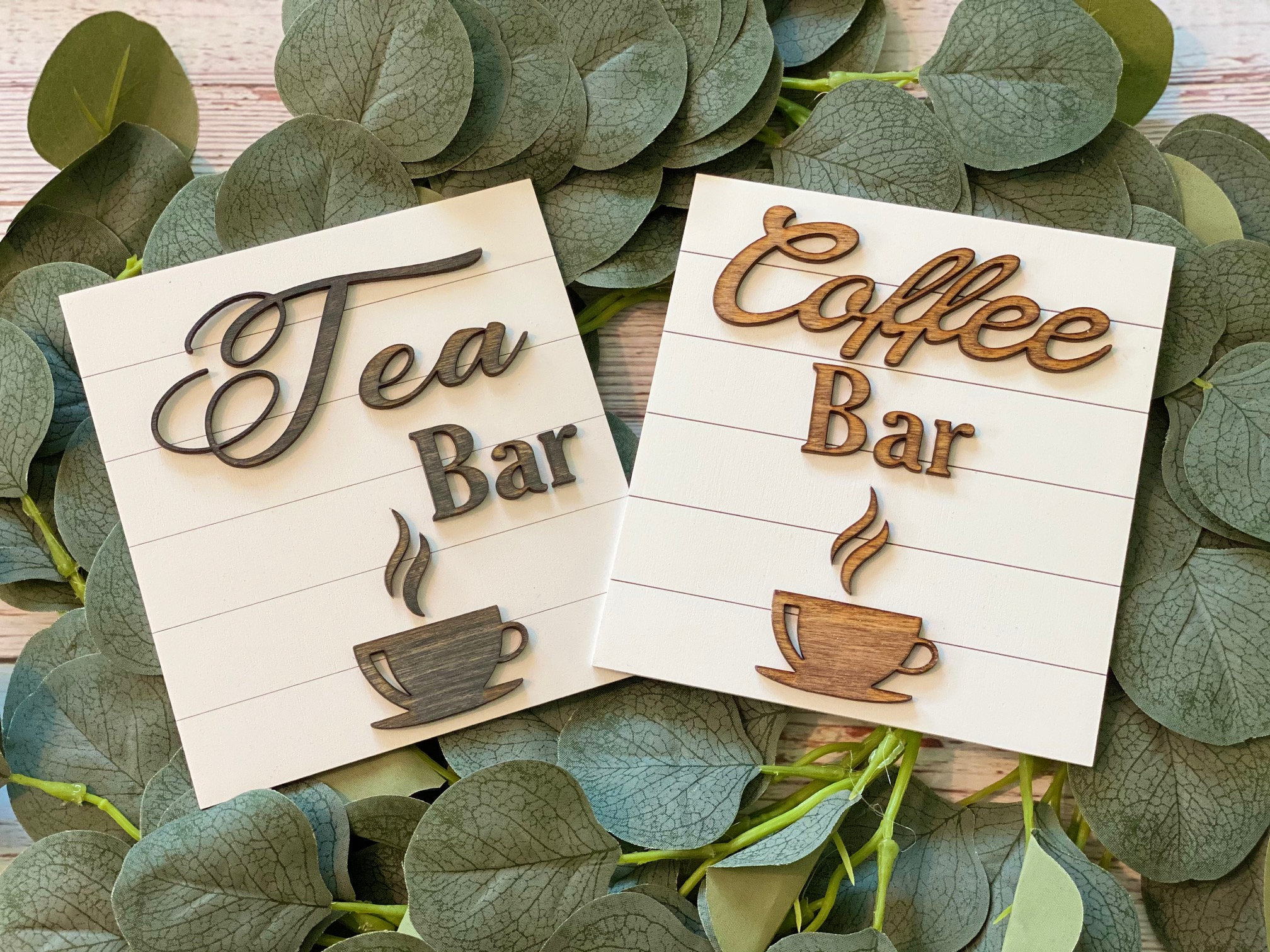 Mini Ship-lap - Coffee Bar or Tea Bar| Coffee | Coffee Bar | Kitchen ...