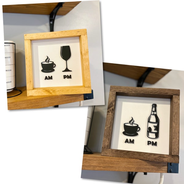 Am Pm Sign - Etsy