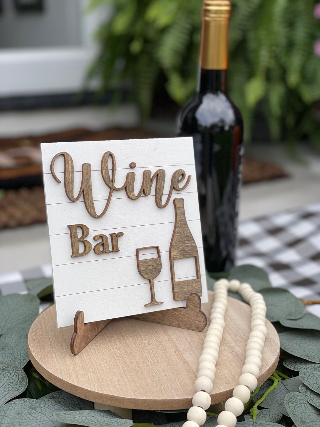 Mini Ship-lap - Wine Bar| Signs | Wood Signs | Shiplap | Bar Sign ...