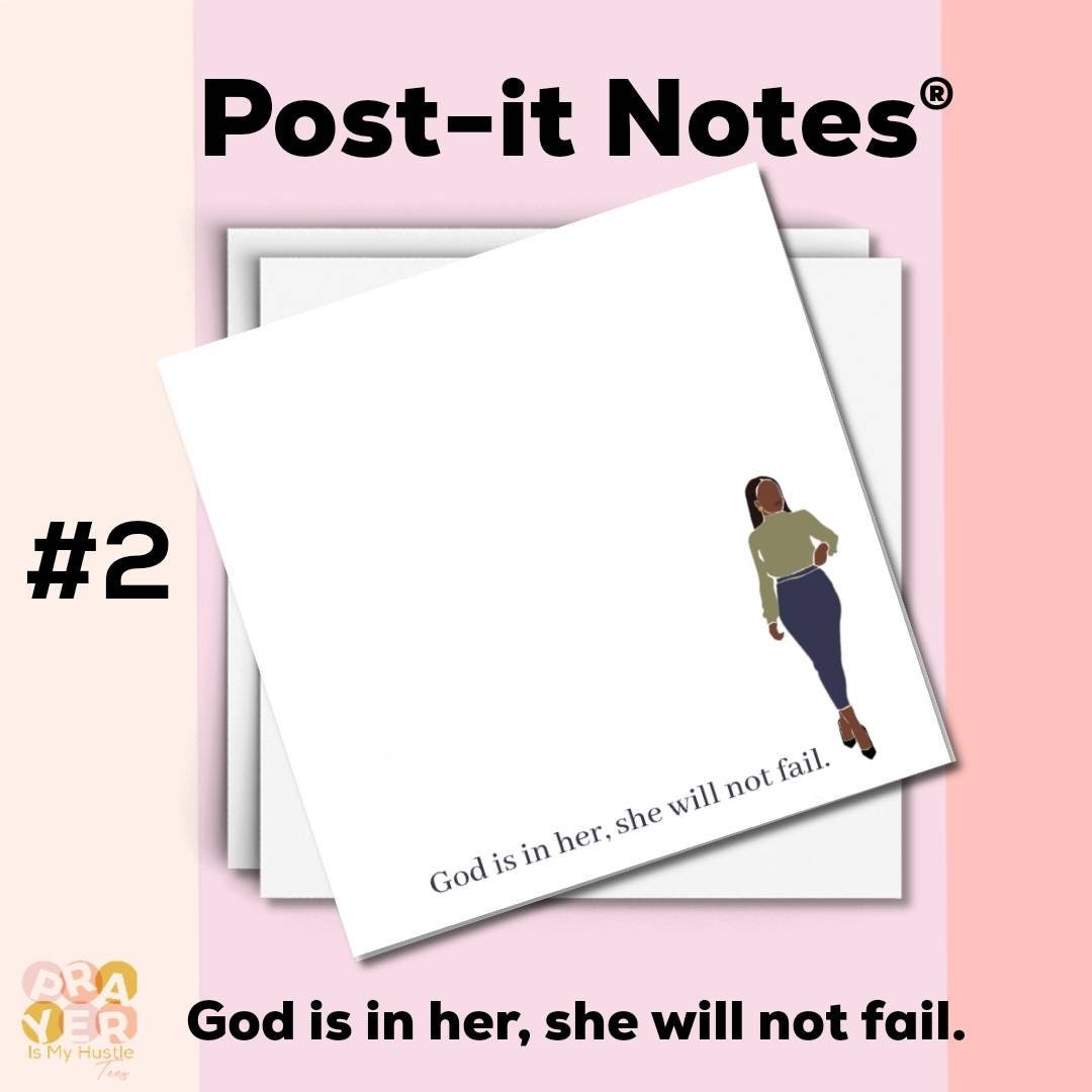Sticky Notes | God is in Her - Post-it Notes®| Faith, Inspiration ...