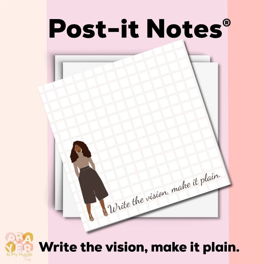 Sticky Notes | Write the Vision, Make It Plain - Post-it Notes®| Faith ...