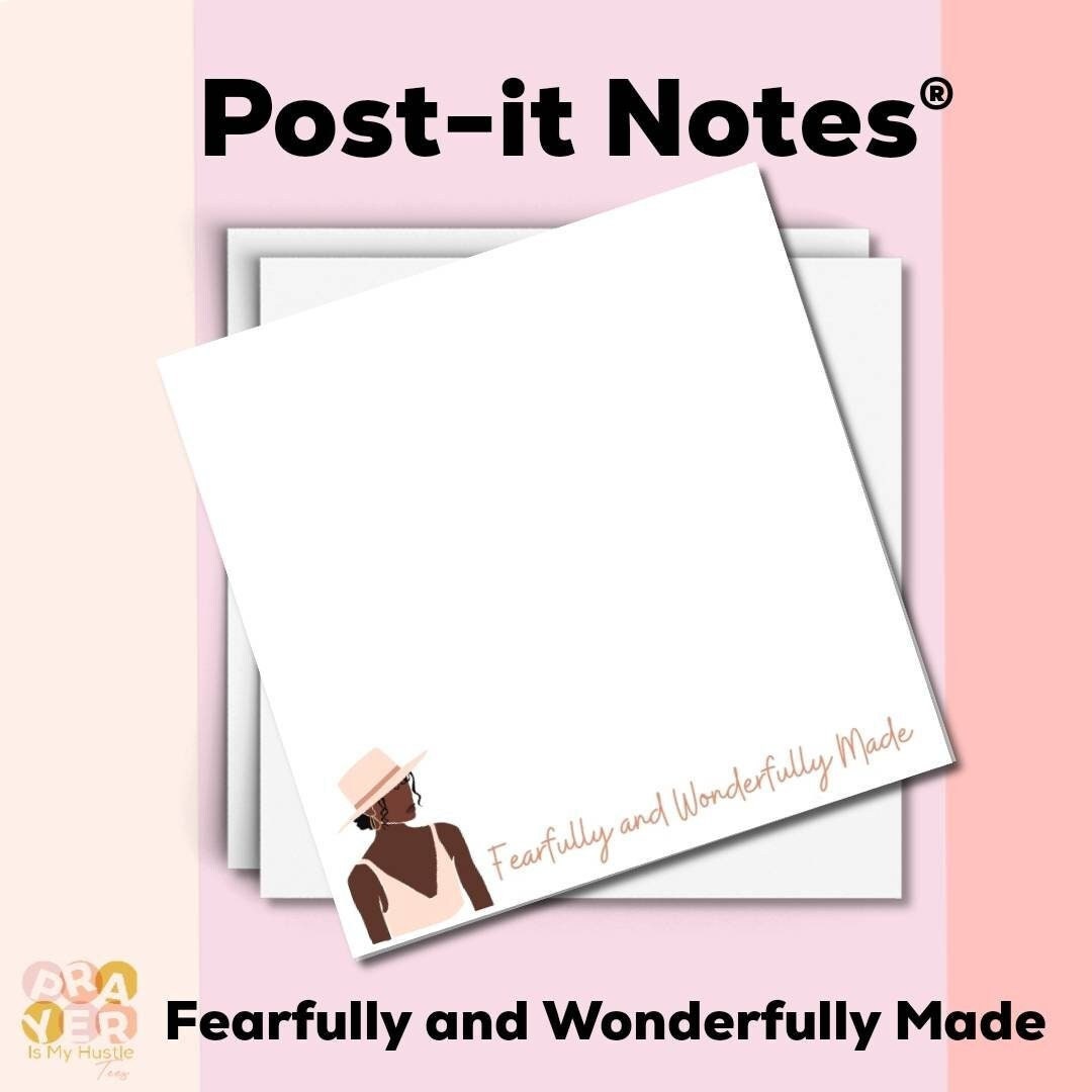 Sticky Notes | Fearfully and Wonderfully Made - Post-it Notes®| Faith ...